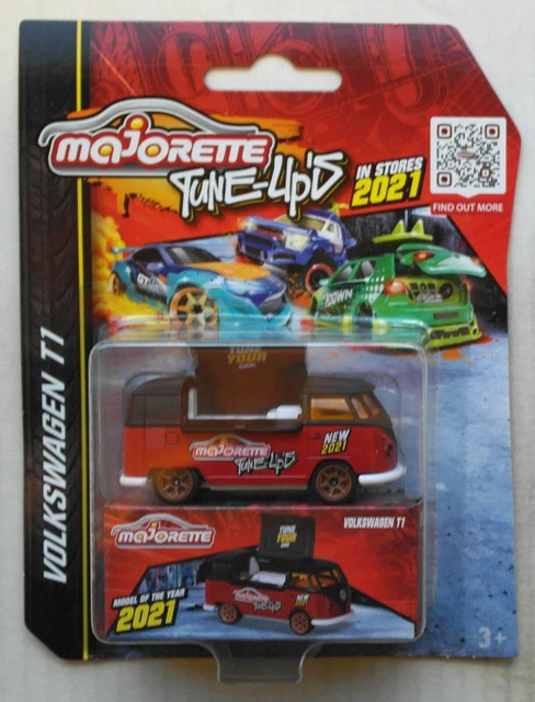 MAJORETTE VW VOLKSWAGEN Bus T1 Food Truck rot/schwarz Model Of The Year ...