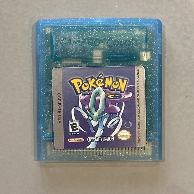 POKÉMON: CRYSTAL VERSION (Nintendo Game Boy Color, 2001) - WORKING SAVE ...