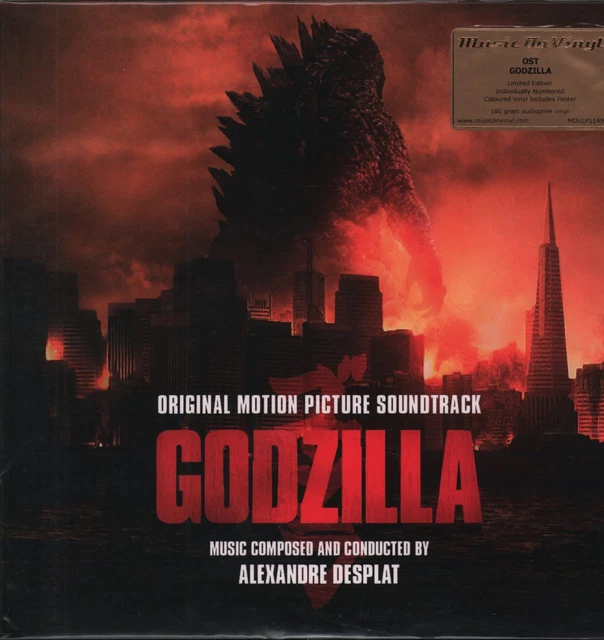 ALEXANDRE DESPLAT GODZILLA (Bande Originale Du Film) Double LP Vinyle ...
