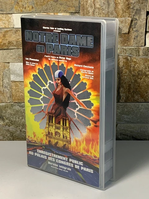 NOTRE DAME DE Paris VHS 1999 French Musical Live Palais des Congres ...