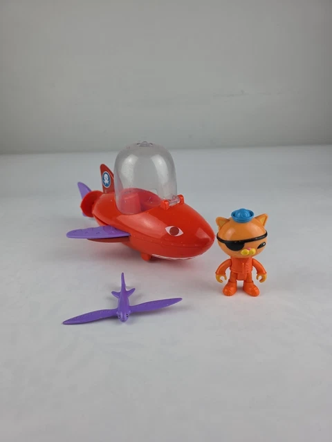 OCTONAUTS FLYING FISH Gup B Playset with Kwazii Figure Cbeebies Mattel ...