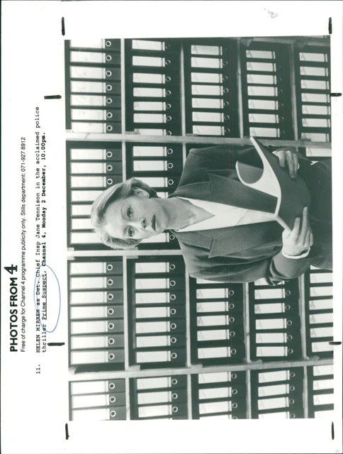 PRIME SUSPECT METTANT en Vedette Helen Mirren As Jane Dix - Vintage ...