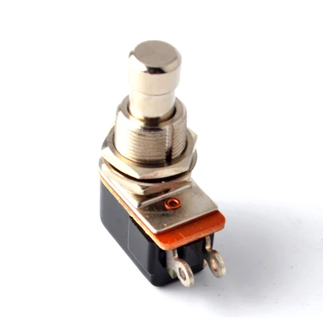MOMENTARY SPST SOFT Touch Push Button Stomp Foot Pedal Switch Electric ...