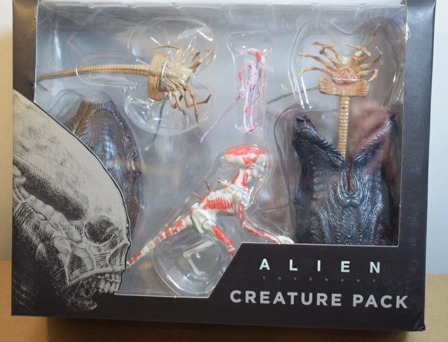 GENUINE NECA ALIEN COVENANT DELUXE CREATURE PACK - Facehugger, Eggs ...