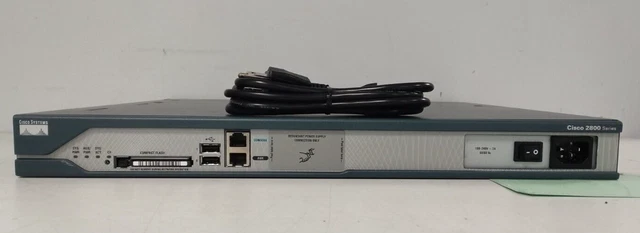 CISCO 2800 SERIES Integrated Systems Router Cisco 2811 MISSING ...
