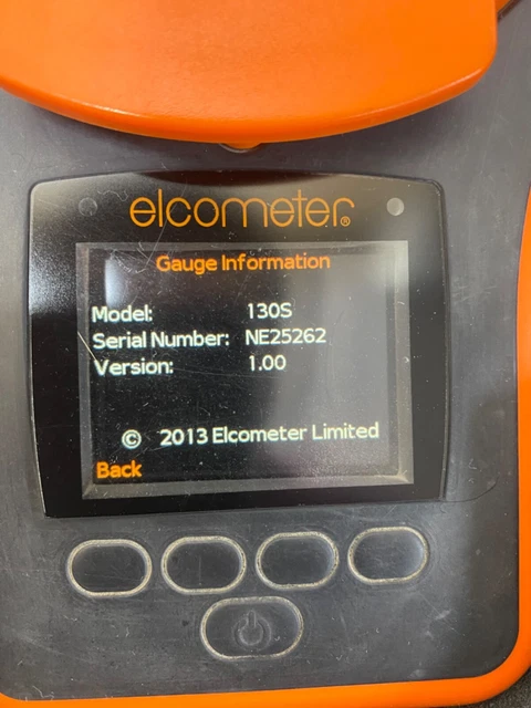 ELCOMETER E130-S SALT Contamination Meter include case/Accessories ...
