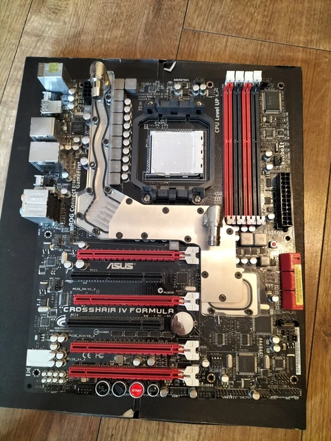 ASUS ROG CROSSHAIR IV FORMULA BRAND NEW & WATER COOLING PLATE £63.08 ...