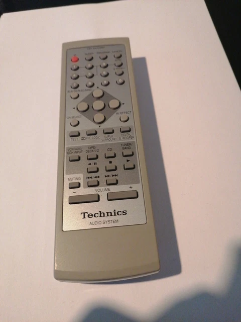 TECHNICS REMOTE CONTROL for Audio System RAK-EHA28WH Genuine ...