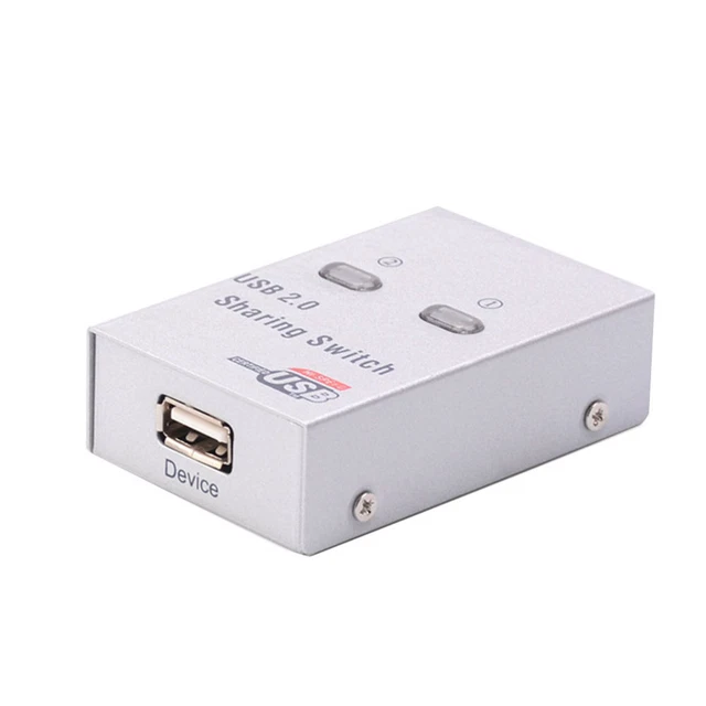 AUTOMATIC SHARER USB Selector Computer Switch Switcher Printer £14.85 ...