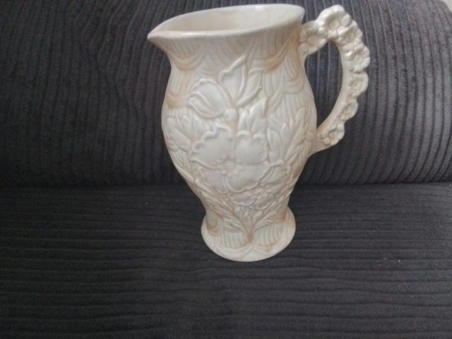 VINTAGE ARTHUR WOOD Wildflower Art Deco 1930s Jug Pitcher £5.99 ...