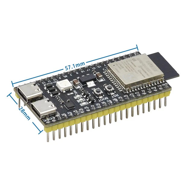 Esp32esp32 C3esp32 S3 Dual Typ C Dev Platine Core Platine Esp32 C3 Devkitm 1 Eur 760
