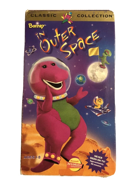 BARNEY IN OUTER Space VHS Video Tape Never on TV Classic Collection ...