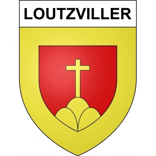 LOUTZVILLER 57 VILLE sticker blason écusson autocollant adhésif EUR 3,99 - PicClick DE