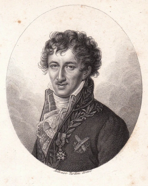 19TH PORTRAIT GEORGES Cuvier Comparative Anatomy Paleontology Zoology ...