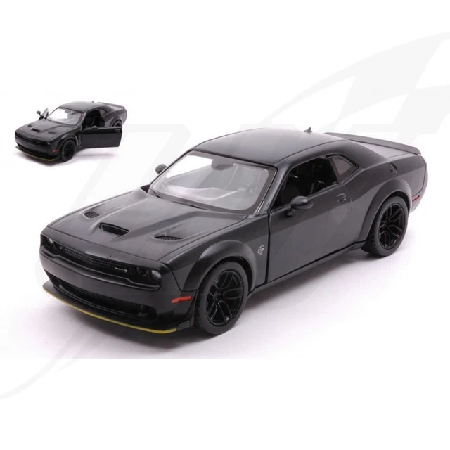 Black 1:24 Hobby RC Model Vehicles & Kits 2018 Dodge Challenger SRT ...
