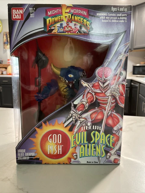 POWER RANGERS MIGHTY Morphin (1994) Bandai Deluxe Evil Space Aliens Goo ...