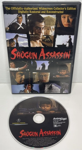 SHOGUN ASSASSIN (DVD, 1980, Tomisaburo Wakayama, Masahiro Tomikawa, OOP ...