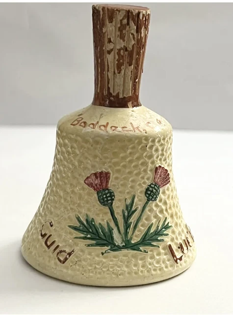 VINTAGE MANOR WARE Bell Guid Luck Bell Baddock Made In England 3 ...