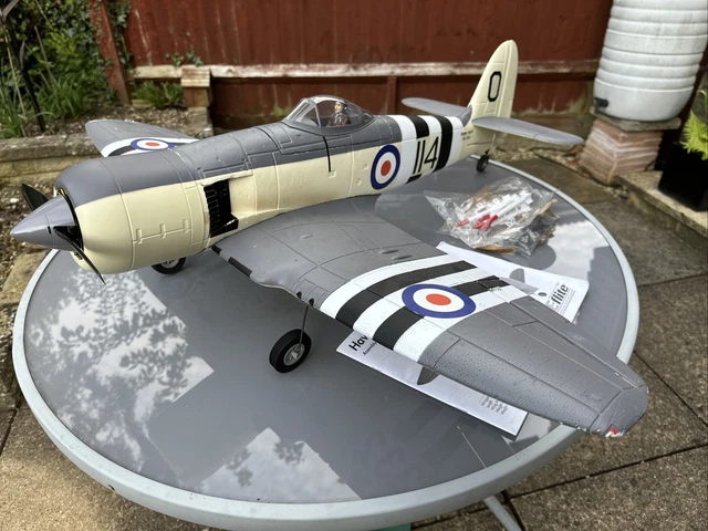 HORIZON HOBBY E-FLITE Sea Fury 400 RC Plane With Retracts £77.00 ...