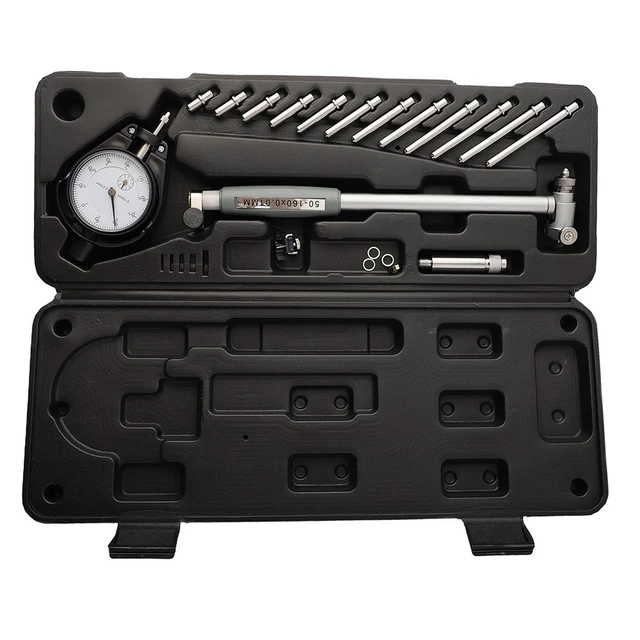 MICROMETER BORE GAUGE Kit Complete with Accessories and Probe Variants ...