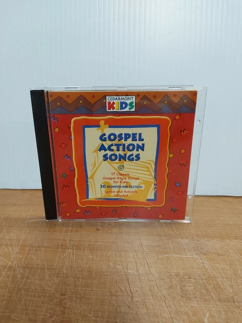 GOSPEL ACTION SONGS - Audio CD By CEDARMONT KIDS Used $6.99 - PicClick CA