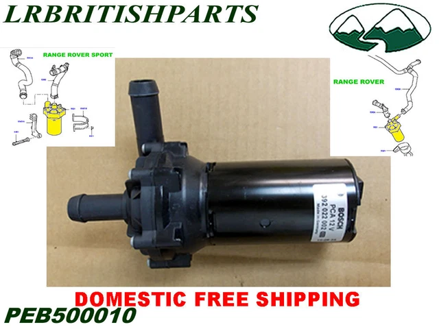 LAND ROVER WATER Pump Auxillary Range Rover Range Sport 4.2 Bosch ...