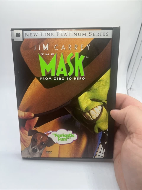THE MASK - Platinum Series Edition (DVD, 1994) Jim Carrey Snap case $9. ...