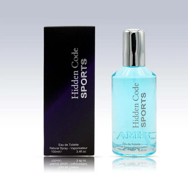 HIDDEN CODE SPORTS Men's Perfume Eau De Toilette 100ml £6.45 - PicClick UK