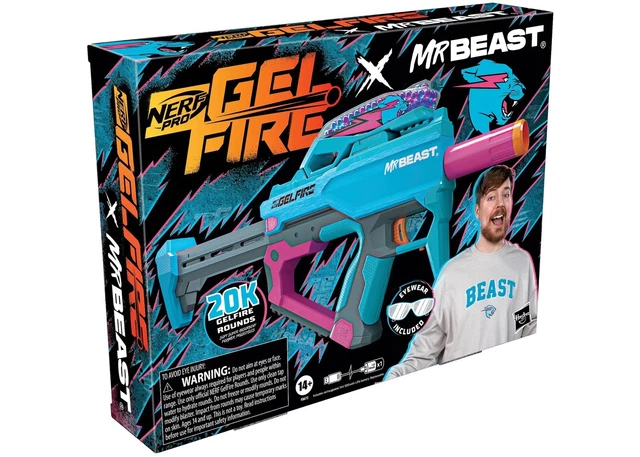NERF PRO GELFIRE X MrBeast Mr Beast US Import UK Seller In Hand £64.00 ...