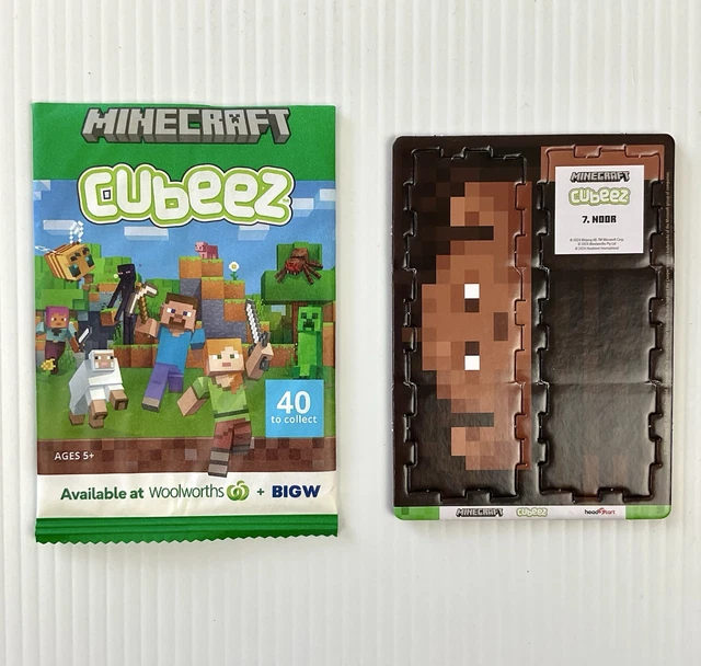 WOOLWORTHS 2025 MINECRAFT Cubeez - #7 Noor - (New, Opened Only To ...