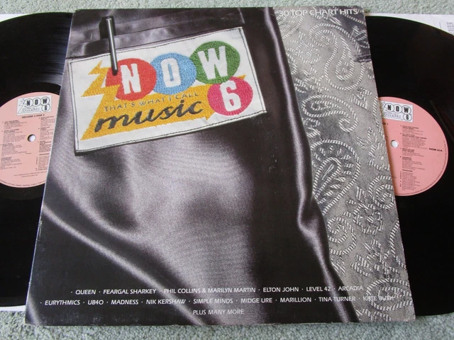NOW THAT'S WHAT I Call Music 6 Various EMI Virgin NOW 6 Double Vinyl LP ...
