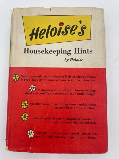 VINTAGE HELOISES HOUSEKEEPING Hints By Heloise Book Tips Cleaning Hacks ...