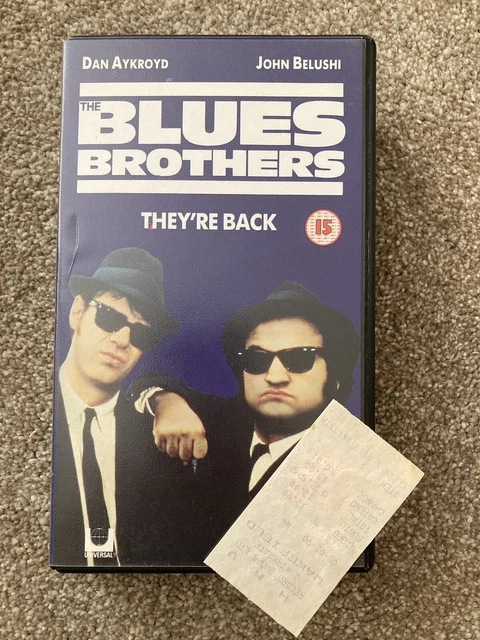 THE BLUES BROTHERS - Vhs Video & Receipt £3.00 - PicClick UK