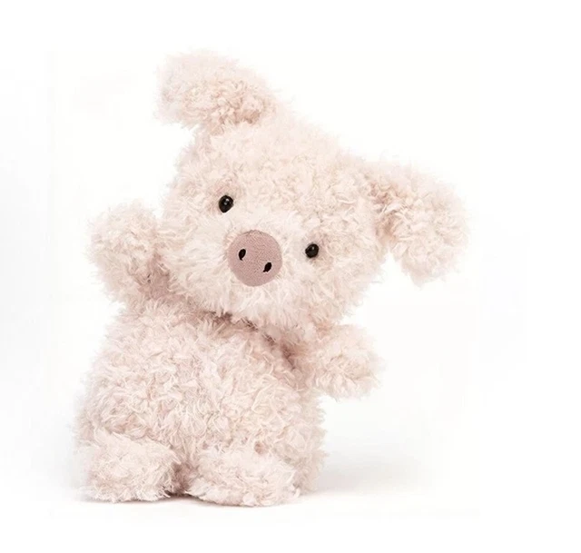 BRAND NEW JELLYCAT Little Pig Plush Toy with Dust Bag Adorable Gift For ...