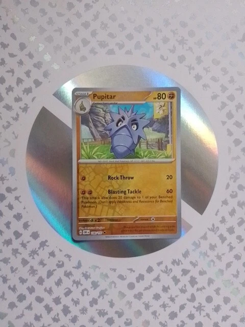 POKÉMON TCG SCARLET & Violet Obsidian Flames Pupitar 106/197 Reverse Holo £0.33 - PicClick UK