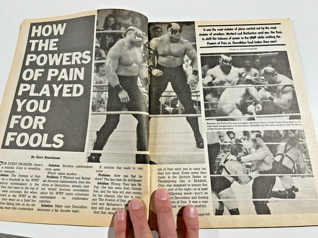 VICTORY SPORTS WRESTLING PWI Warrior Hogan Jerry Lawler Road Warriors ...
