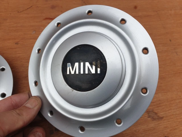 SET OF BMW Mini Cooper S R50 R52 R53 Alloy Wheel Centre Caps x4 Genuine ...