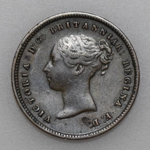 1844 VICTORIA YOUNG Head Half Farthing, British Copper Coin, Vf £7.00 ...