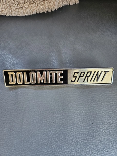 TRIUMPH DOLOMITE SPRINT Original Boot Badge TME 88627565 £21.50 ...