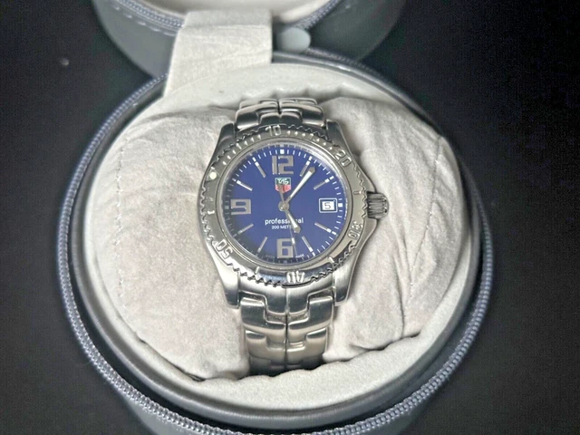 SUPERBO OROLOGIO DA Uomo Tag Heuer Professional Link Wt1213 Data ...