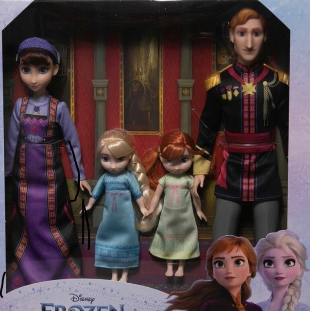 DISNEY FROZEN DOLL set Royal Family of Arendelle 4 Pack play set £49.08 ...
