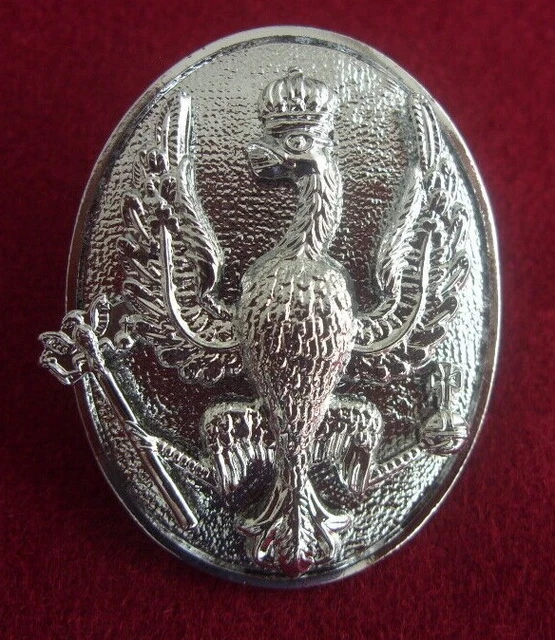 THE KINGS ROYAL Hussars Nco/Snco Arm Rank Badge - Krh British Army ...