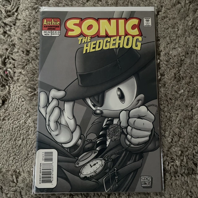 SONIC THE HEDGEHOG issue 52 Archie Comic series Rare collectible Sega £ ...