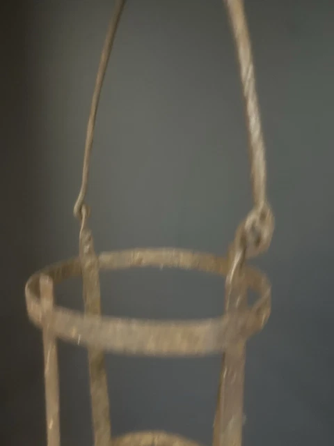 PORTE BOUTEILLE RAFRAÎCHISSOIR Ancien art Populaire Fer Forgé Cherché ...