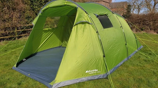 EUROHIKE SENDERO 6 - Six Berth Family Festival Camping Tent £129.99 ...