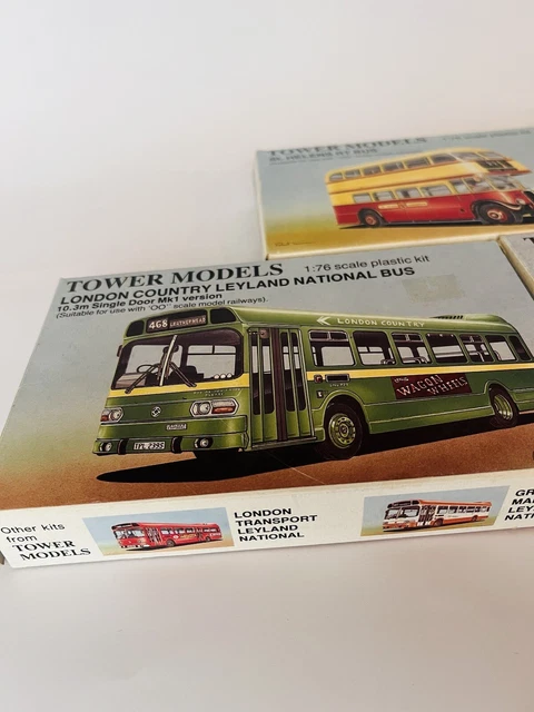 TOWER MODELS BUS Modellbausätze St. Helens, Leyland Olympian, Leyland ...
