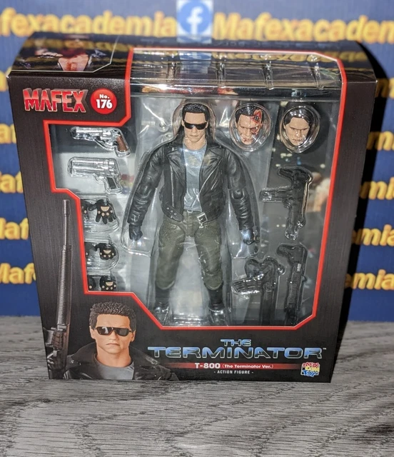MEDICOM MAFEX 176 The Terminator T-800 Spiderman Superman Dragonball Z ...