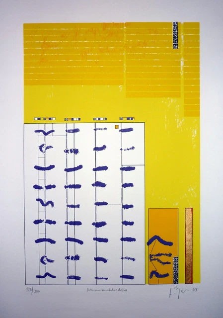 FRED ZIEGLER : Sérigraphie originale signée et numérotée au crayon EUR ...