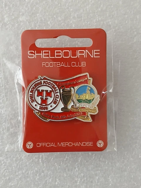 2025/26 SHELBOURNE V Linfield - Champions League Badge - 9th July £9.17 ...