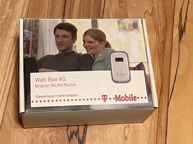 T-MOBILE WEB BOX 4G Mobiler WLAN Router 082.11 b/g $30.00 - PicClick CA